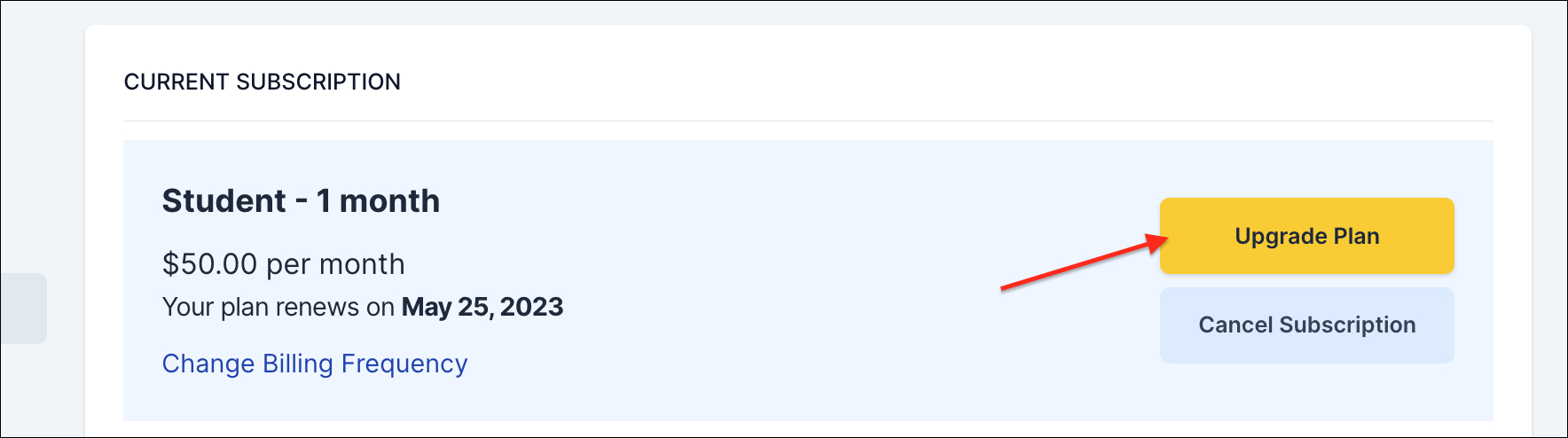 How to change my plan and/or billing frequency? – Clover Learning